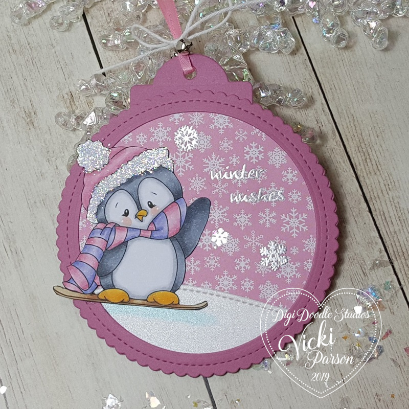 Wintertime Penguin Tags – Stamped Smiles