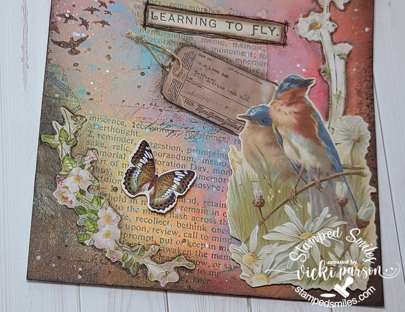 Smash Our Stash-“Learning to Fly” AJ Page – Stamped Smiles
