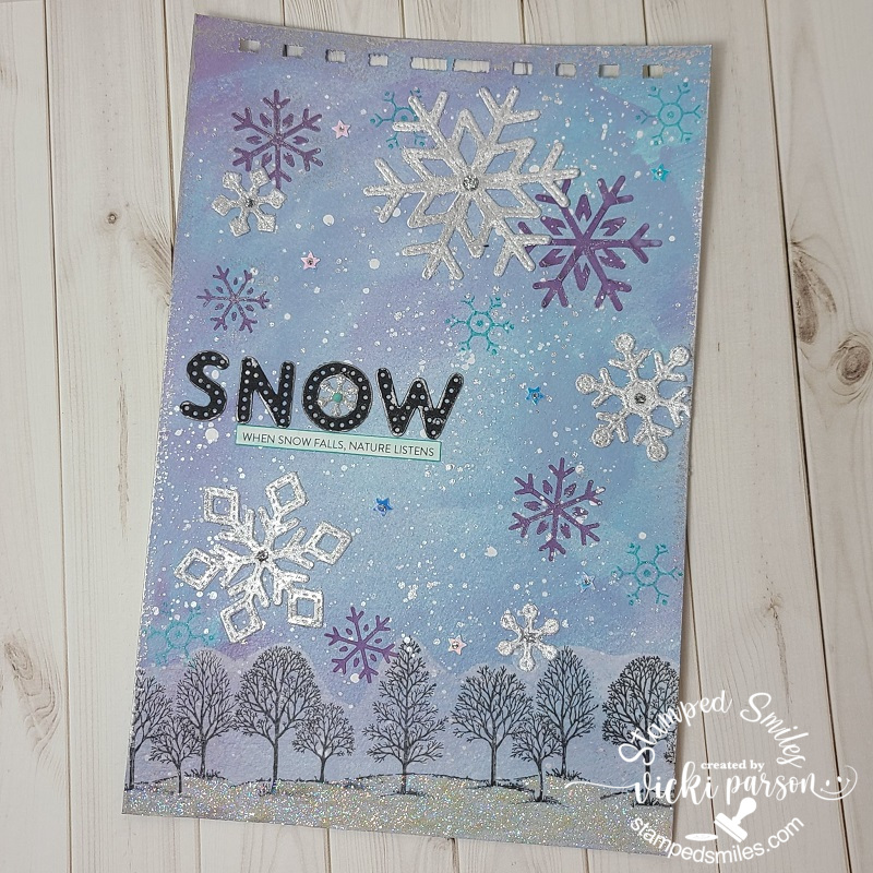 End of the Year-Dec AJ Page-SNOW+Book – Stamped Smiles